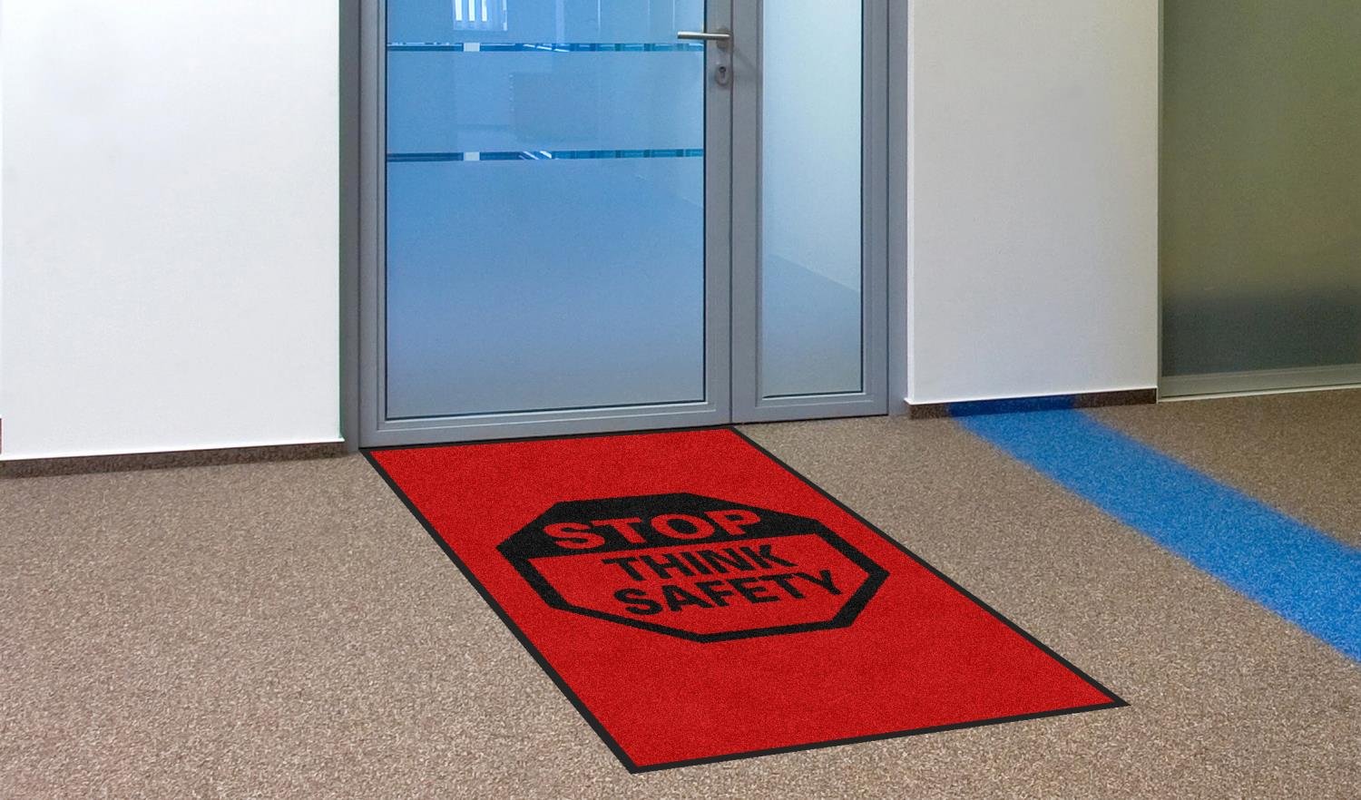 Stop Think Safety Mat