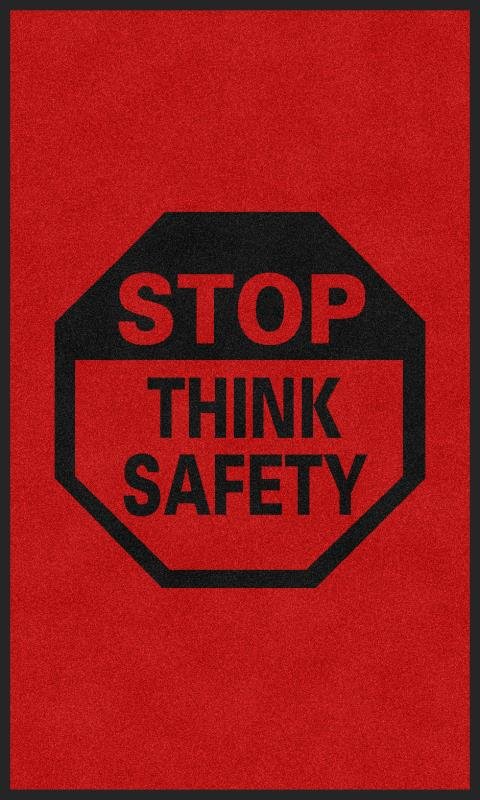 Stop Think Safety Mat